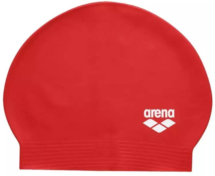Шапка за плуване Arena - Soft Latex Caps, червена | Ozone.bg