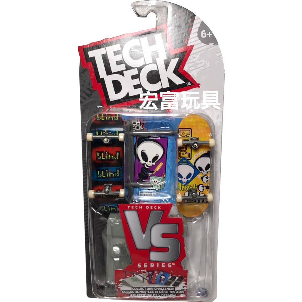 Скейтборди за пръсти Tech Deck VS Series - Blind, с рампа | Отлична цена | Ozone.bg