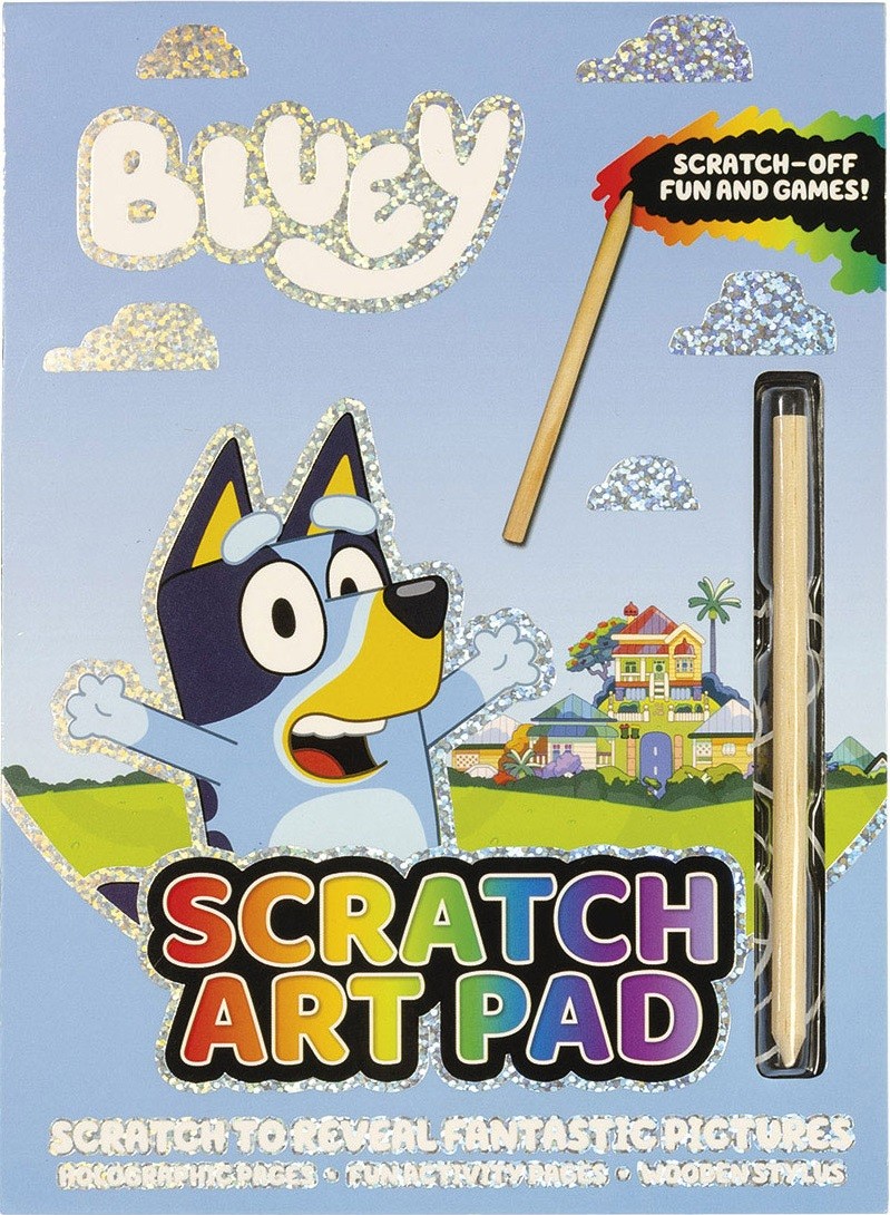 Скреч книжка - Bluey Scratch Art Pad | Ozone.bg