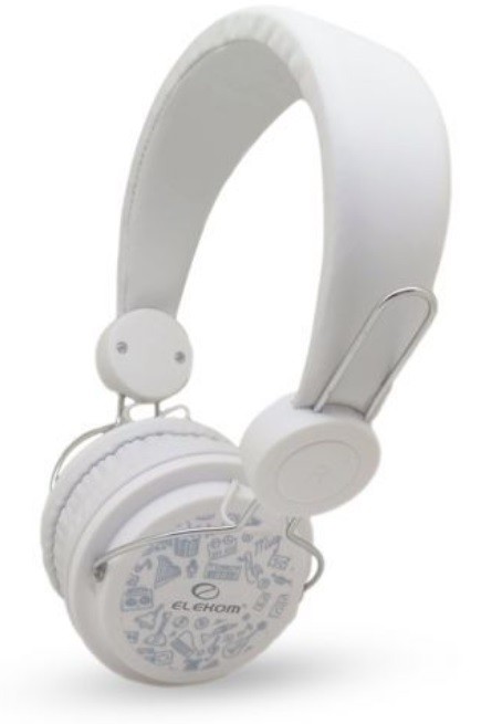 Слушалки Elekom - EK-H02 A, бели | Ozone.bg