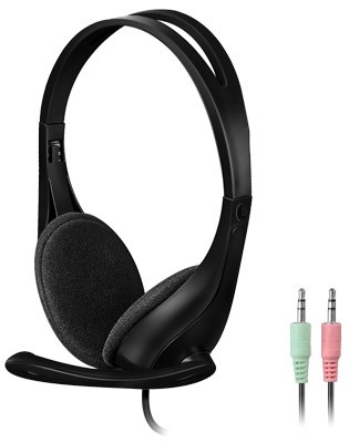 Слушалки с микрофон A4tech - HS-9, черни | Ozone.bg