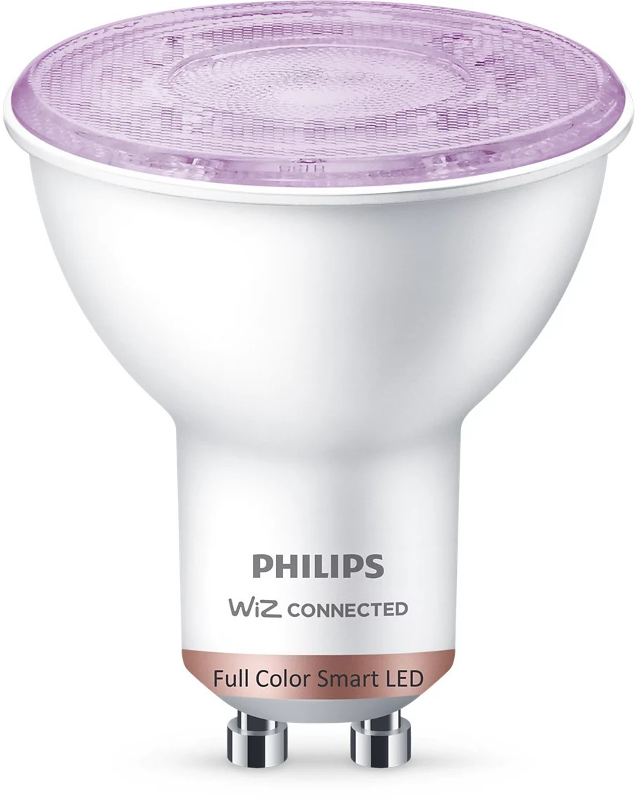 Смарт крушка Philips - Smart с WiZ, 4.7W, GU10, PAR16, dimmer | Ozone.bg