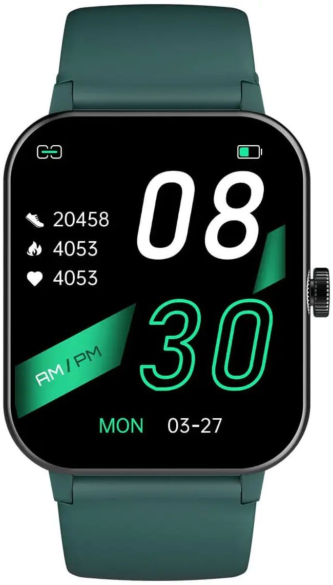 Смарт часовник Blackview - R3MAX, 43mm, 1.69'', зелен | Ozone.bg