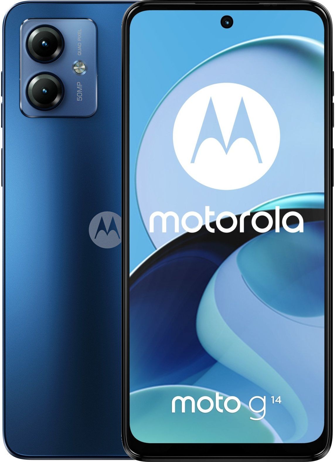 Смартфон Motorola - Moto G14, 6.5'', 8GB/256GB, Sky Blue | Ozone.bg