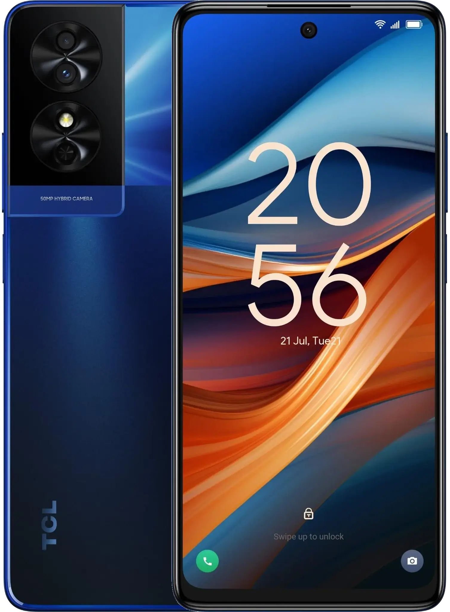 Смартфон TCL - 505, 6.75'', 6GB/256GB, Ocean blue | Ozone.bg