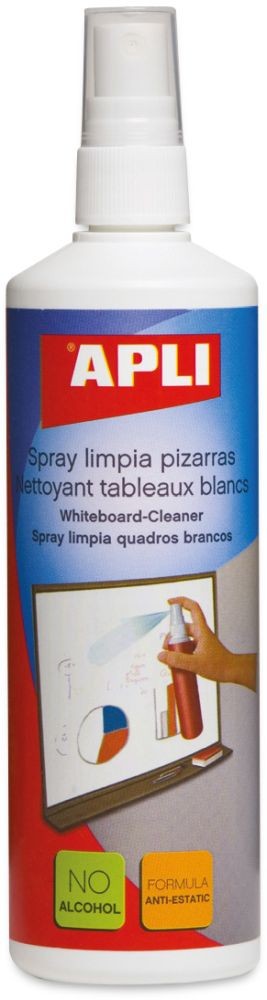Спрей за почистване на бели дъски Apli - 250 ml | Ozone.bg