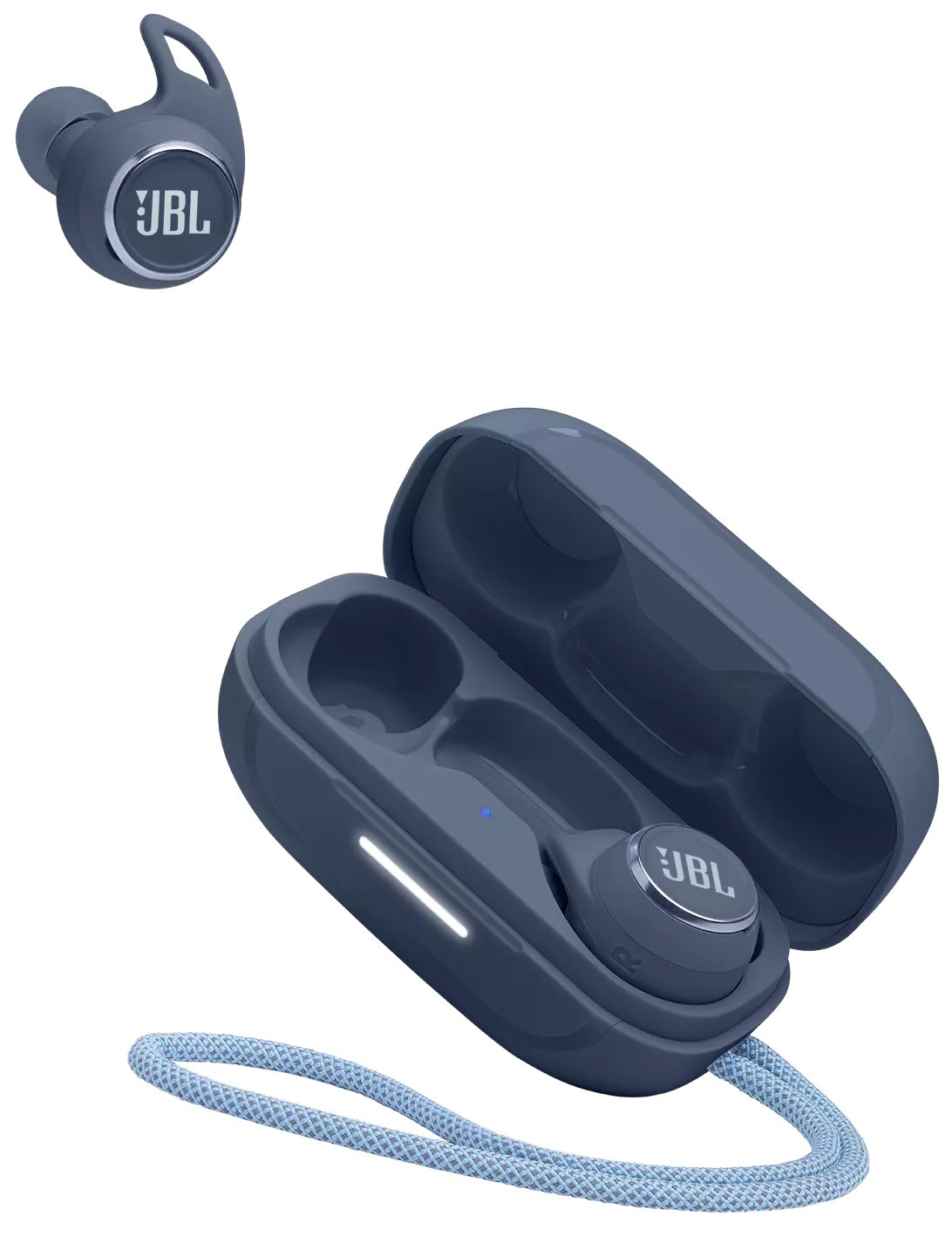 Спортни слушалки JBL - Reflect Aero, TWS, ANC, сини | Ozone.bg