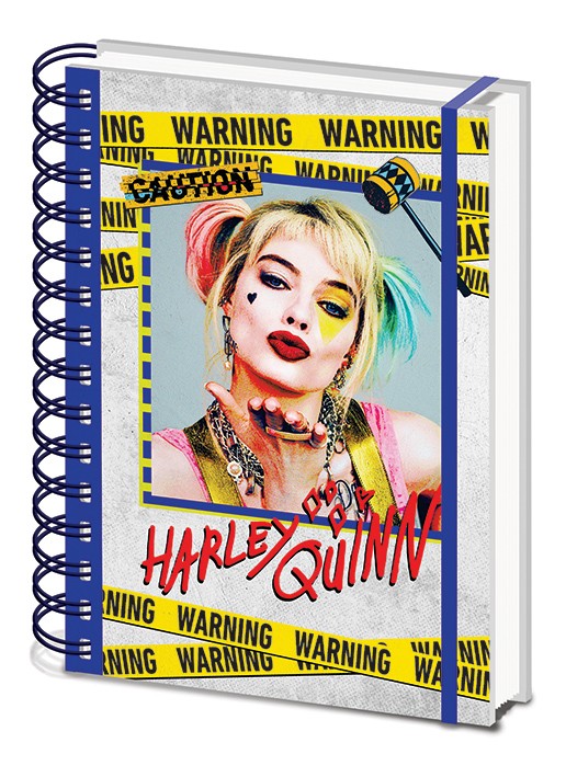 Тефтер Pyramid - Birds Of Prey (Harley Quinn Warning) | Ozone.bg