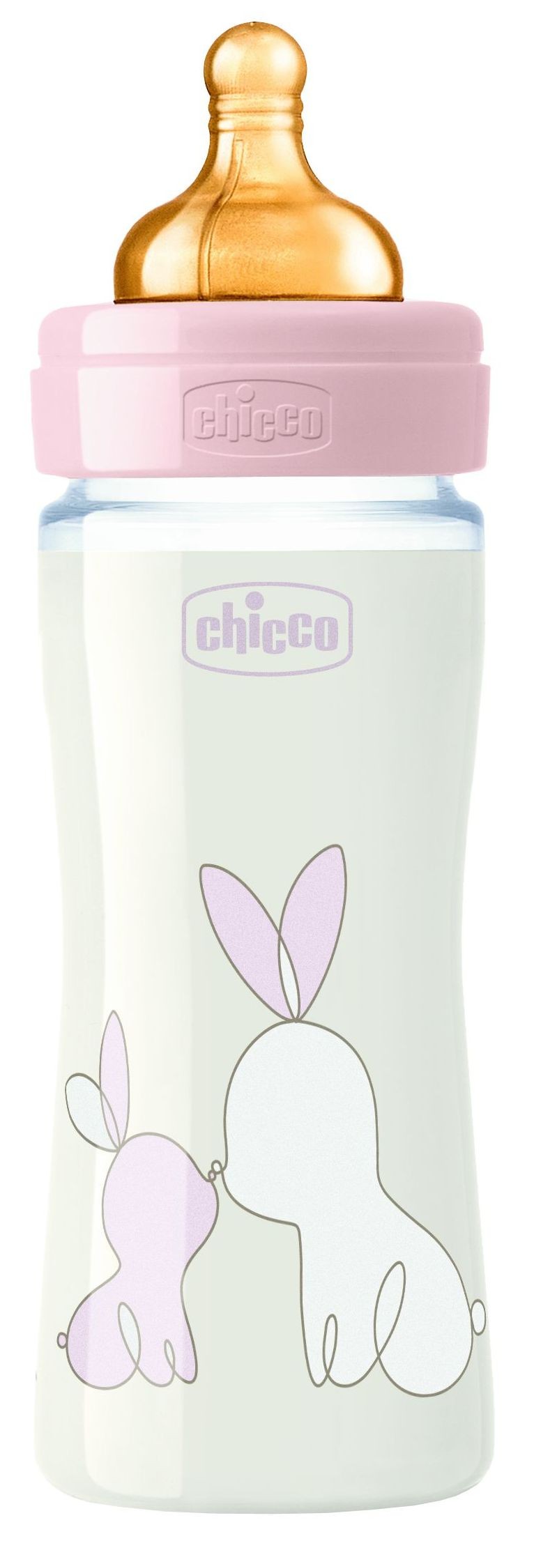 Стъклено шише Chicco - Original Touch, 240 ml, розово | Добра цена ...