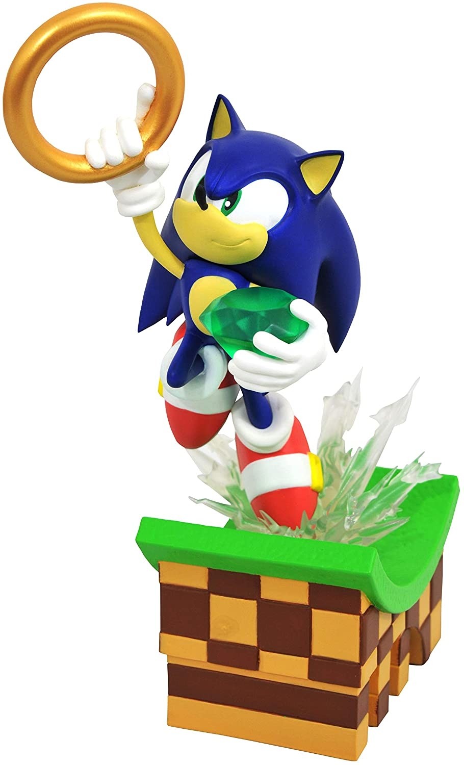 Статуетка Diamond Select Games: Sonic - Carrying a Gem, 23 cm | Ozone.bg