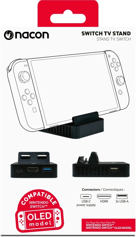 Стойка Nacon Switch TV Stand (Nintendo Switch/OLED) | Ozone.bg