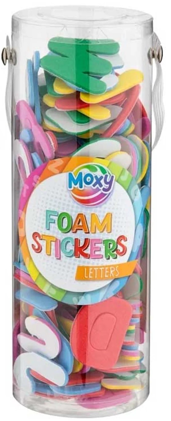 Комплект стикери от пяна Moxy - Английски букви | Ozone.bg