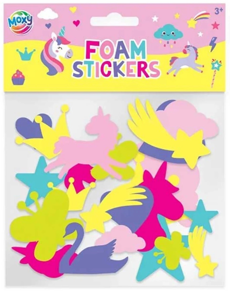 Комплект стикери от пяна Moxy - Еднорог | Ozone.bg