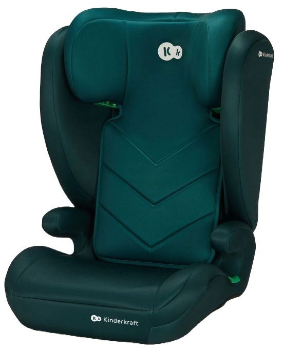 Стол за кола KinderKraft - I-Spark, i-Size, 100-150 cm, Green | Добра цена | Ozone.bg