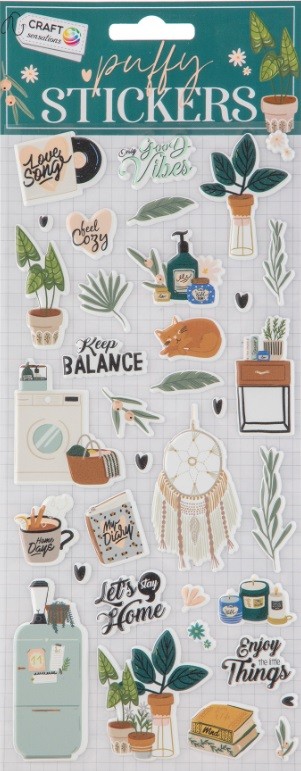 Стикери Grafix Craft Sensations - Зелено вдъхновение | Ozone.bg