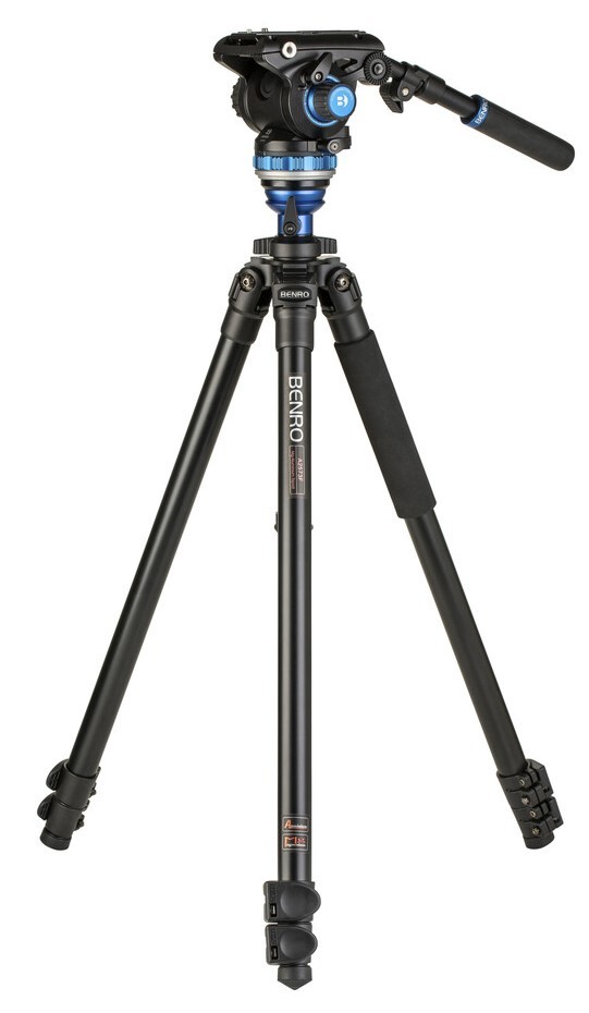 Статив Benro - A2573F + видео глава S6PRO, черен | Ozone.bg