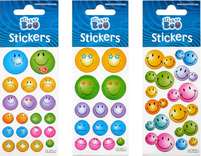 Стикери Sticker Boo - Emoji, асортимент | Ozone.bg