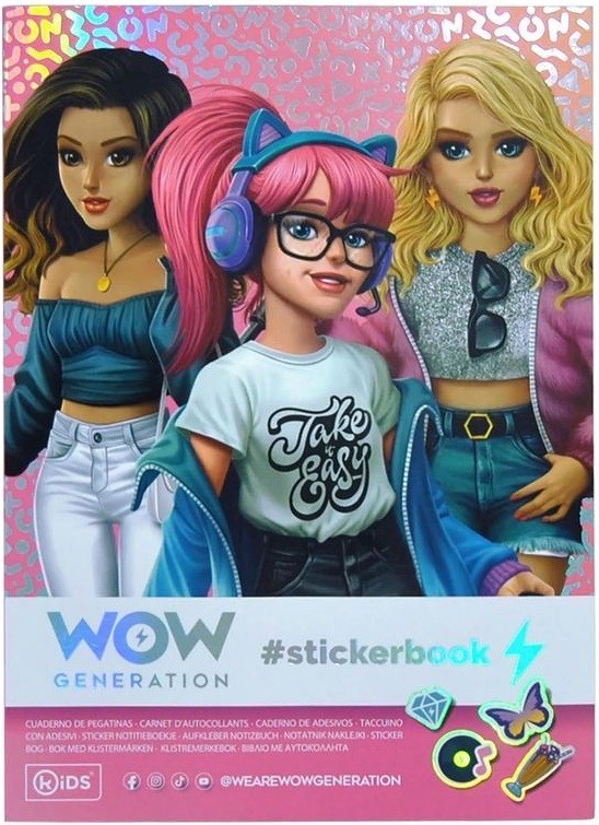 Стикер албум WOW Generation | Отлична цена | Ozone.bg
