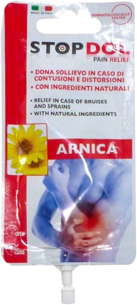 Stop Dol Pain Relief Болкоуспокояващ крем с арника, 15 ml, Pharmadoct ...