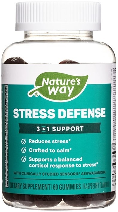 Stress Defense, 60 желирани таблетки, Nature’s Way | Ozone.bg