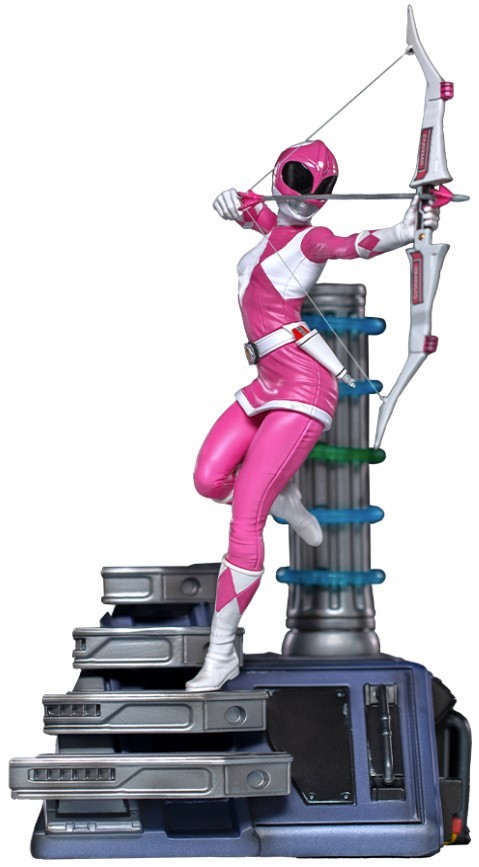 Статуетка Iron Studios Television: Mighty Morphin Power Rangers - Pink ...