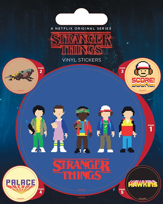 Стикери Pyramid Television: Stranger Things - Arcade | Ozone.bg
