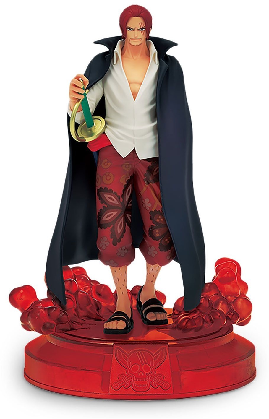 Статуетка Banpresto Animation: One Piece - Shanks (The Shukko), 16 cm ...