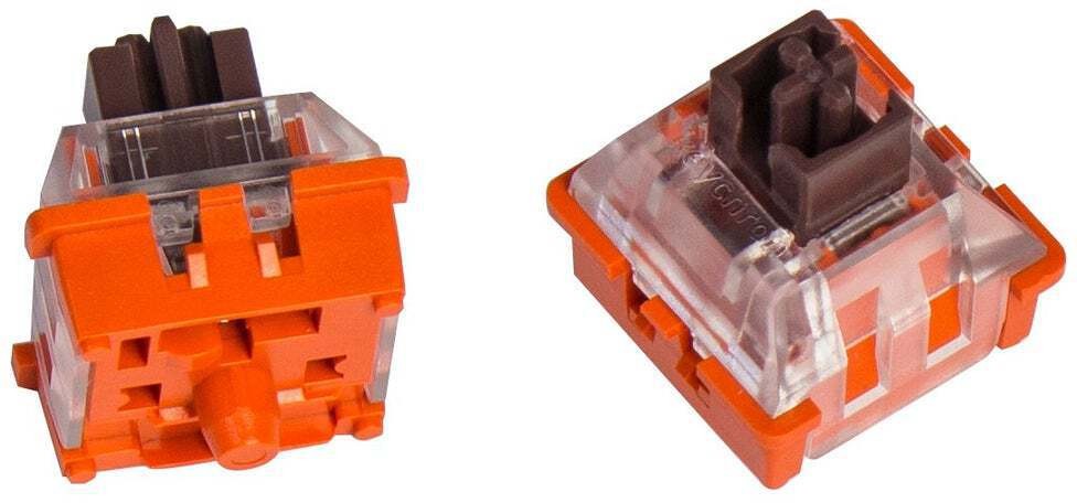 Суичове Keychron - Lava Optical, 87 броя, кафяви | Ozone.bg