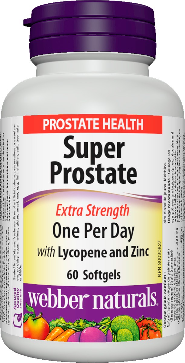 Super Prostate, 60 капсули, Webber Naturals | Ozone.bg