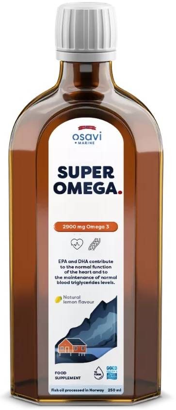 Super Omega Liquid, 2900 mg, 250 ml, Osavi | Ozone.bg