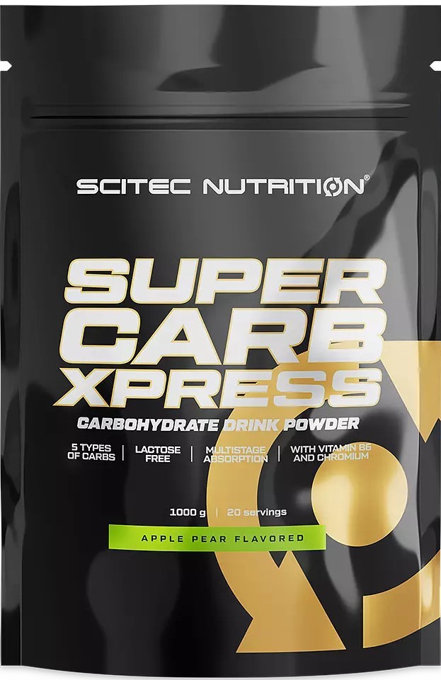 Super Carb Xpress, ябълка и круша, 1000 g, Scitec Nutrition | Ozone.bg