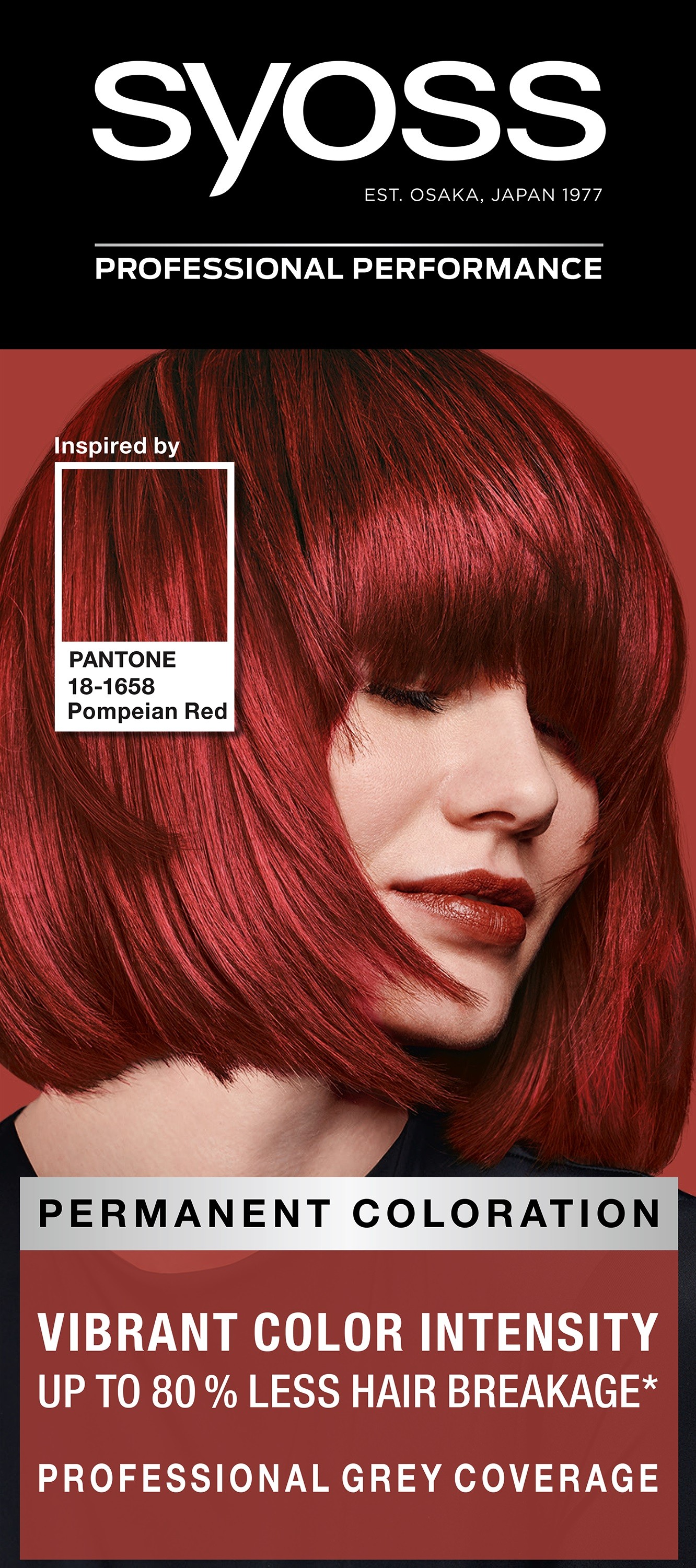 Syoss Pantone Боя за коса, 5-72 Помпейскочервено | Ozone.bg