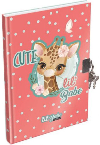 Таен дневник с катинар Lizzy Card Lil Babe - A5 | Ozone.bg