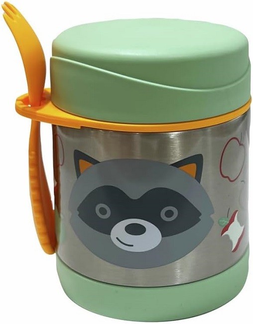 Термо контейнер за храна Skip Hop Zoo - 325 ml, миеща мечка | Добра ...