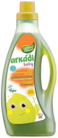 Течен перилен препарат за пералня със сапун и лайка Arkadi baby - 1 ...