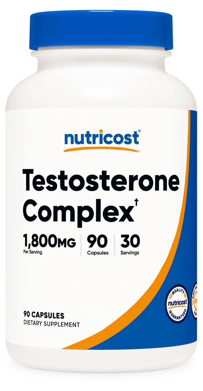 Testosterone Complex, 90 капсули, Nutricost | Ozone.bg