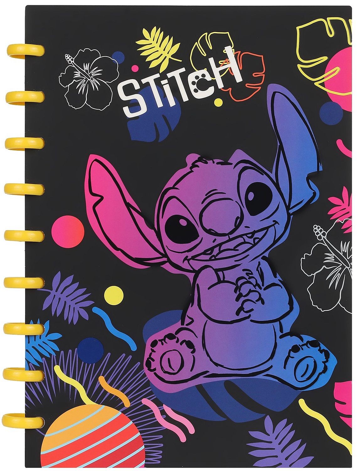 Тетрадка със спирала Cool Pack Disney - Stitch Black, B5, 100 листа ...