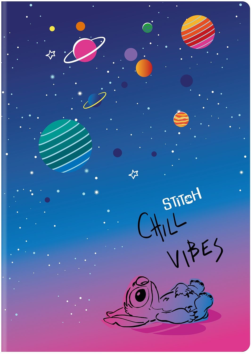 Тетрадка Cool Pack Disney - Stitch Chill Vibes, А4, 60 листа, малки ...