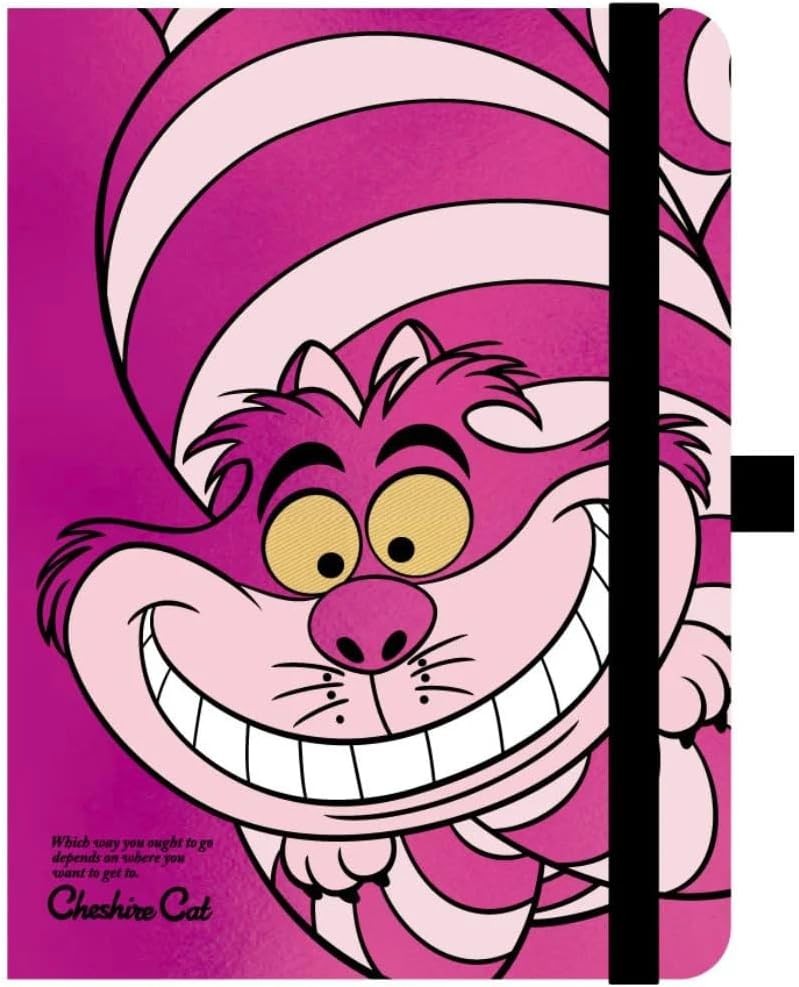 Тефтер Cerda Disney: Alice in Wonderland - Cheshire Cat, формат A5 ...