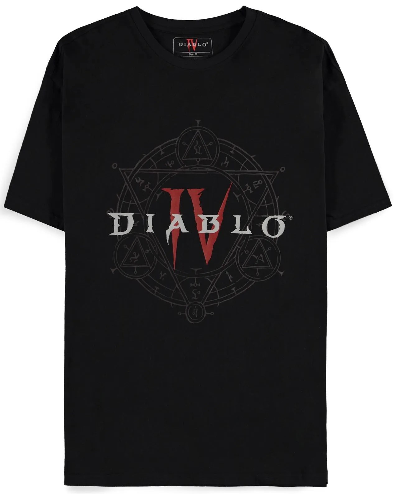 Тениска Difuzed Games: Diablo IV - Pentagram Logo | Ozone.bg
