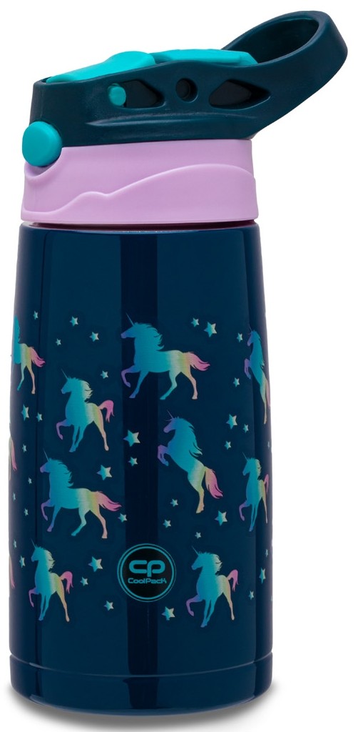 Термобутилка Cool Pack Bono - Blue Unicorn, 350 ml | Ozone.bg