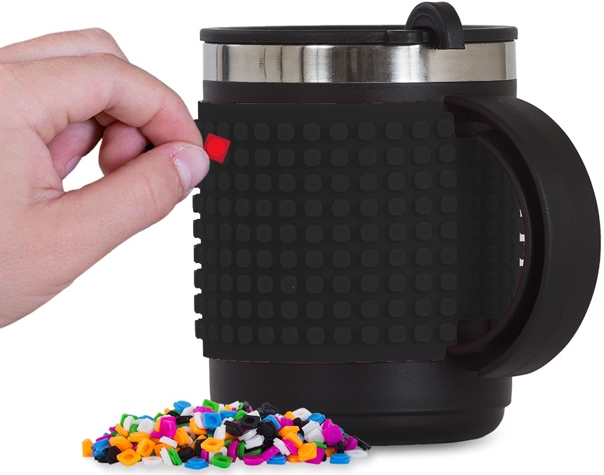 Термочаша Pixie Crew - Черна, 400 ml | Ozone.bg