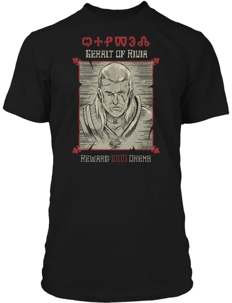 Тениска JINX Games: The Witcher - Wanted Poster | Ozone.bg