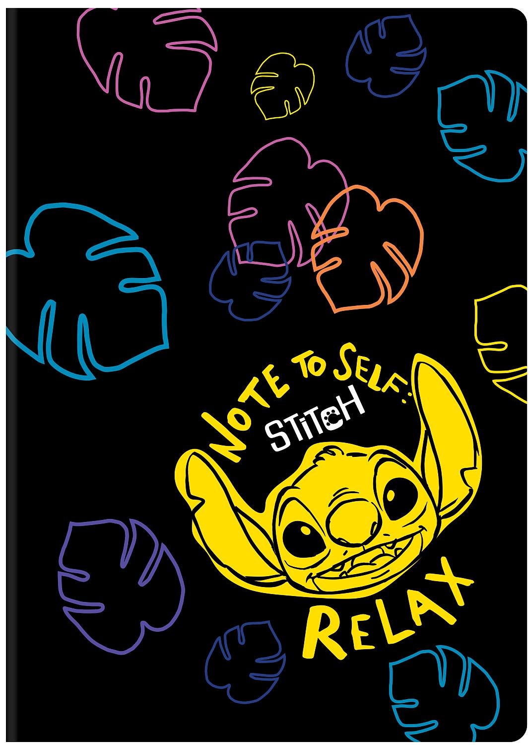 Тетрадка Cool Pack Disney - Stitch Relax, А4, 60 листа, широки редове ...