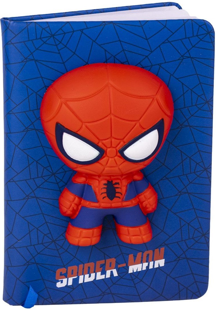 Тетрадка Cerda Spider-Man - С мека фигурка | Ozone.bg