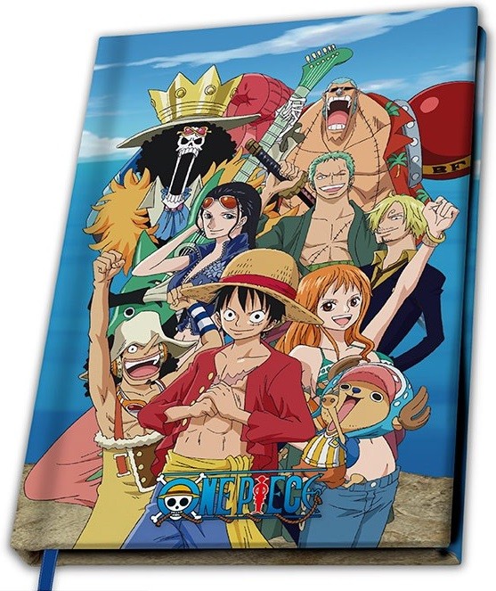 Тефтер ABYstyle Animation: One Piece - Staw Hat Crew, формат А5 | Ozone.bg