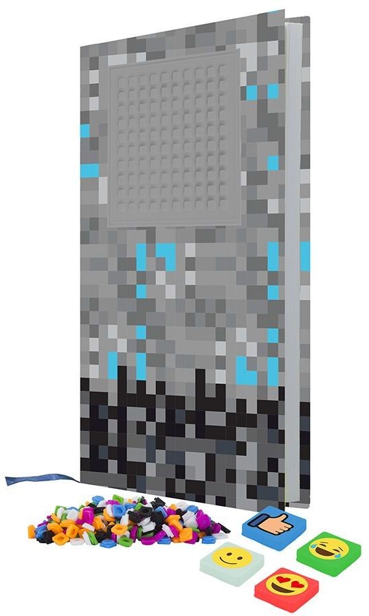 Тефтер Pixie Crew - А5, 80 листа, сив | Ozone.bg