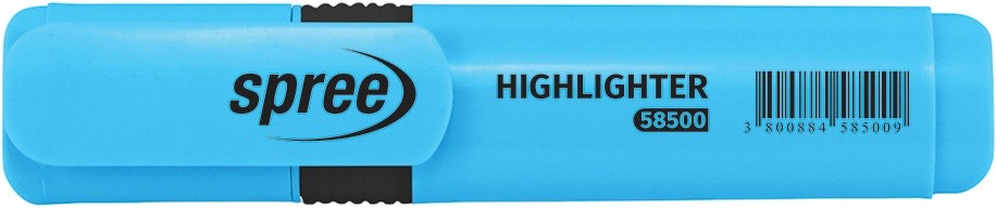 Текстмаркер Spree - Син | Ozone.bg