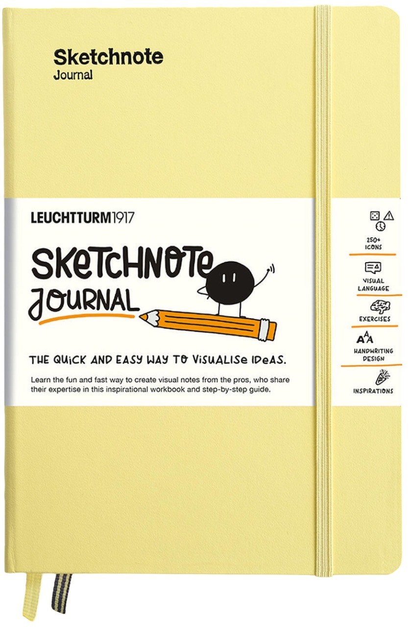 Тефтер Leuchtturm1917 Sketchnote Journal - A5, ванилия | Ozone.bg