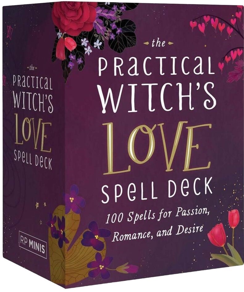 The Practical Witch's Love Spell Deck (100 Cards and Mini Book) | Керидуен Грийнлийф | Цена ...